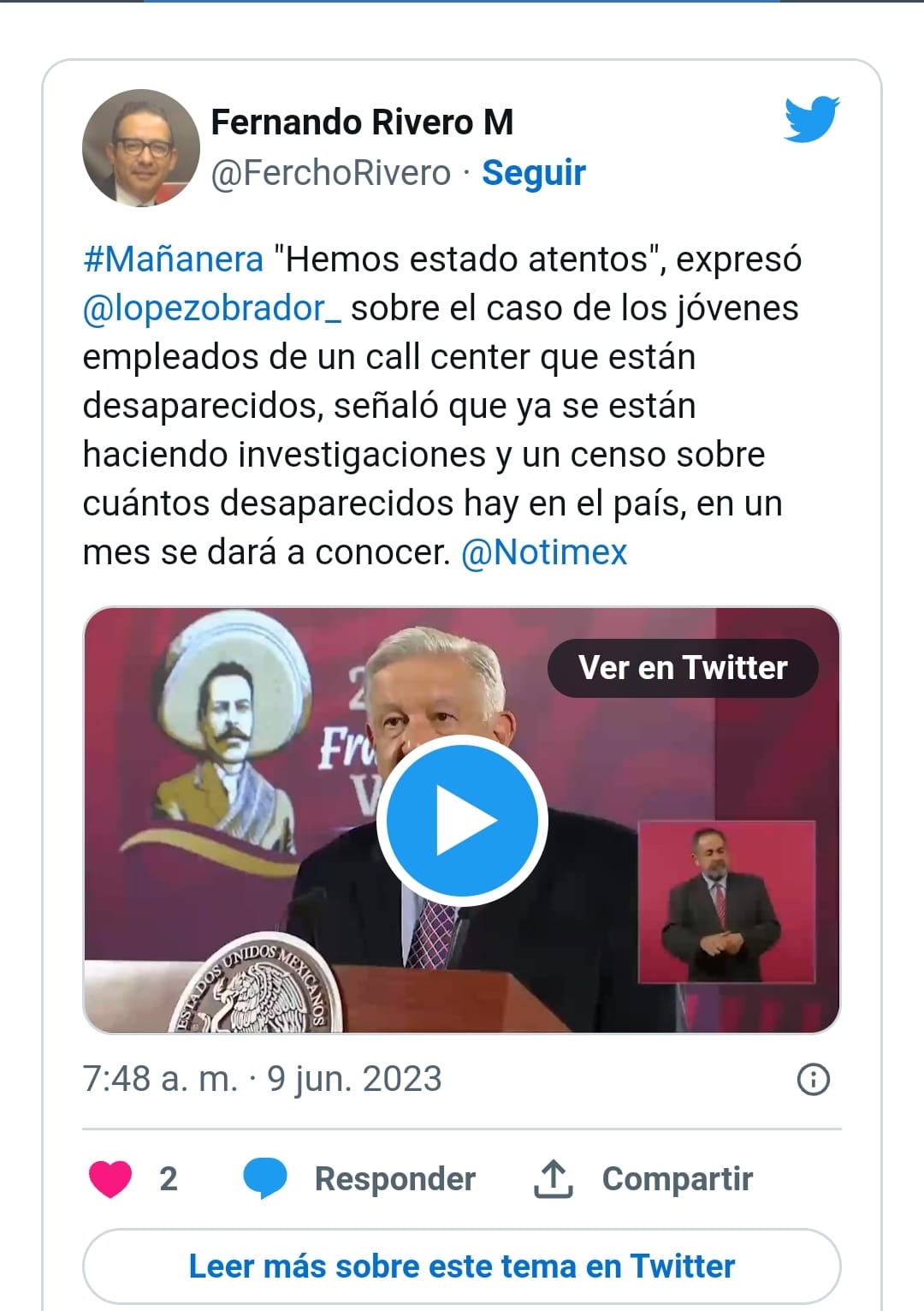 Gobierno De Amlo Trabaja En Censo Nacional De Desaparecidos Con Estados